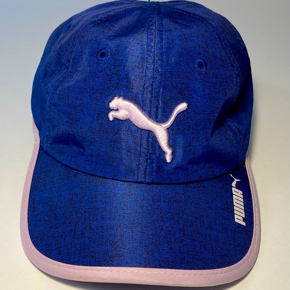 Puma | Accessories | Puma Hat Cap Lavender And Blue Adjustable Golf ...